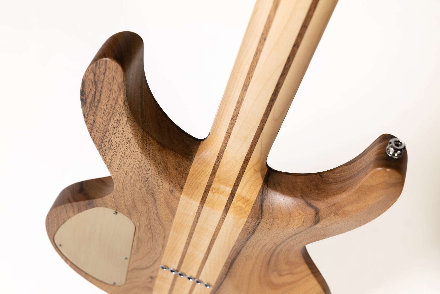 MV Maple/Walnut - Golden Phoebe - Pièce unique | Guitare du luthier ...