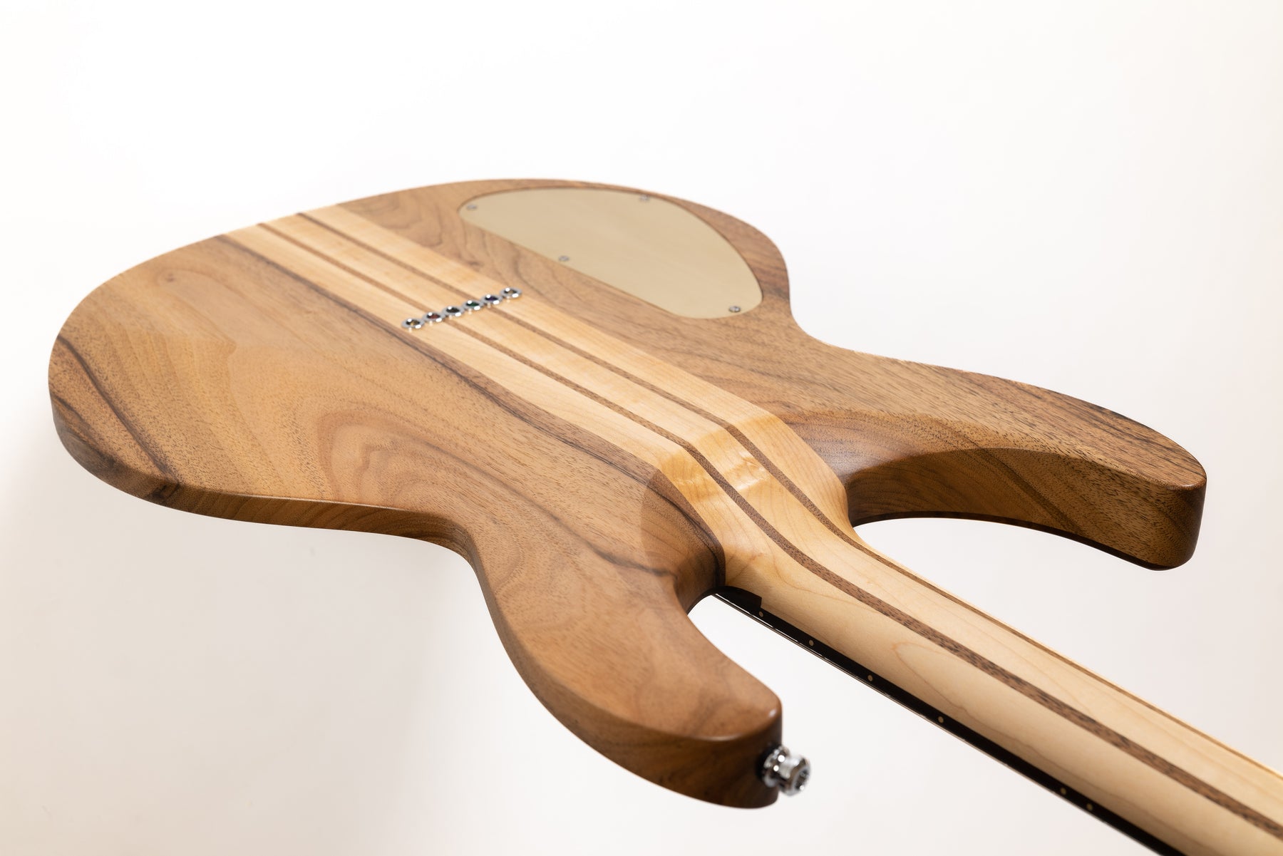 MV Maple/Walnut - Golden Phoebe - Pièce unique | Guitare du luthier ...