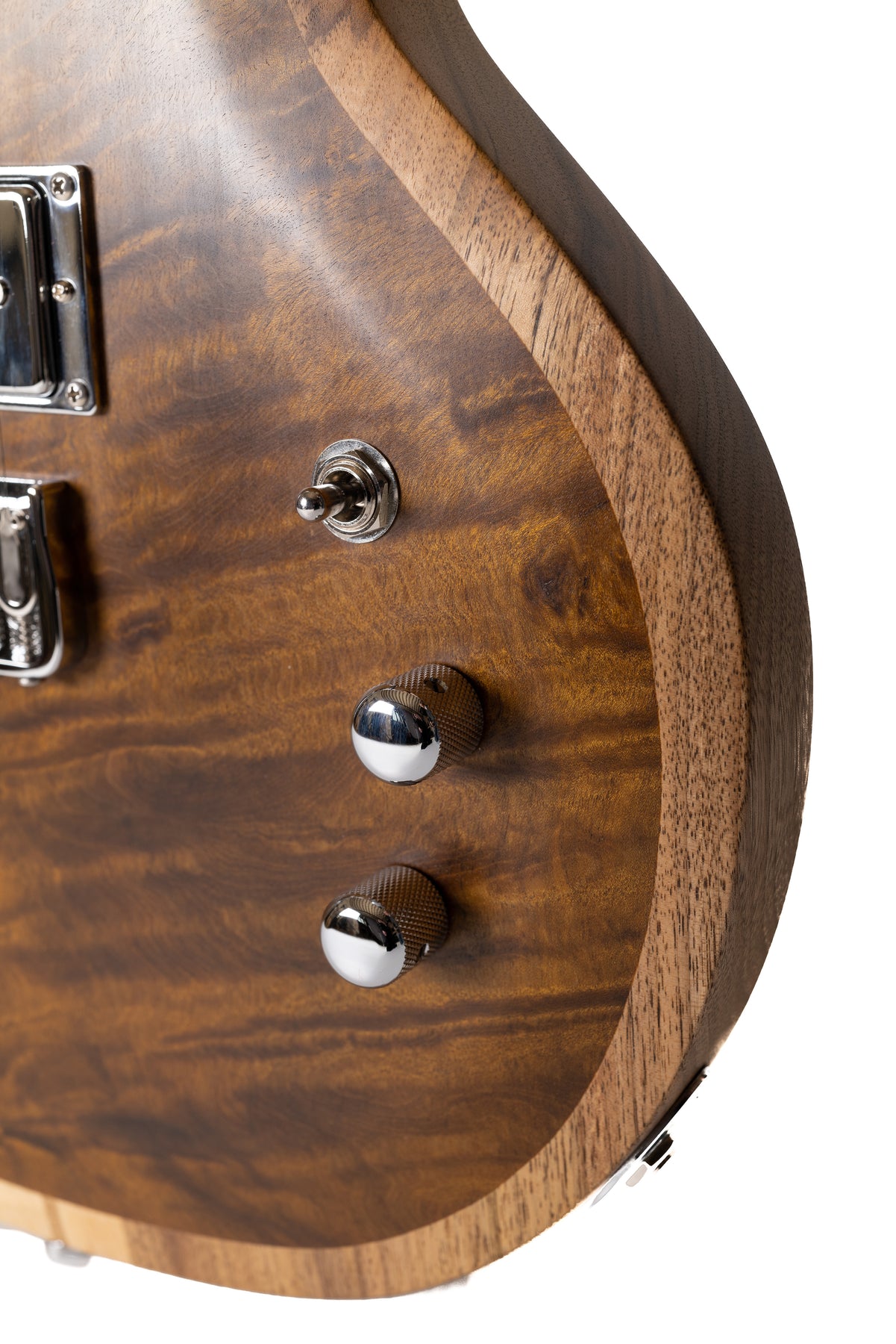 MV Maple/Walnut - Golden Phoebe - Pièce unique | Guitare du luthier ...